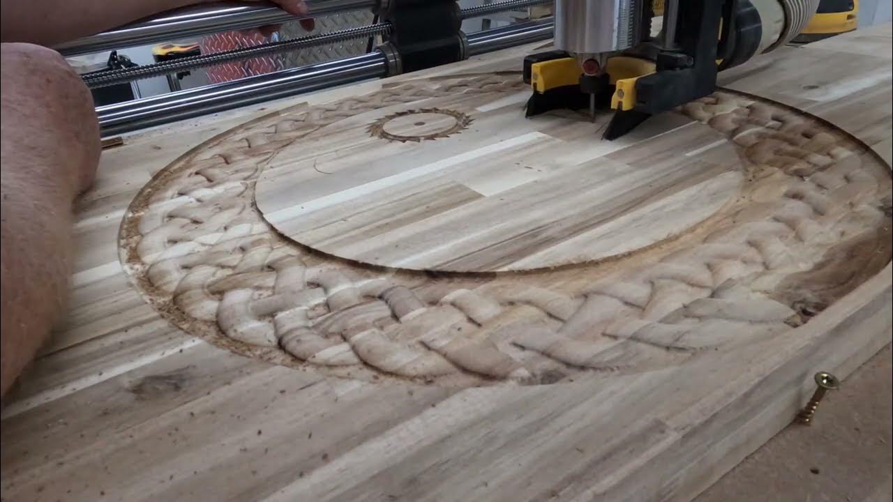 Onefinity CNC Router V Carve Demo - YouTube