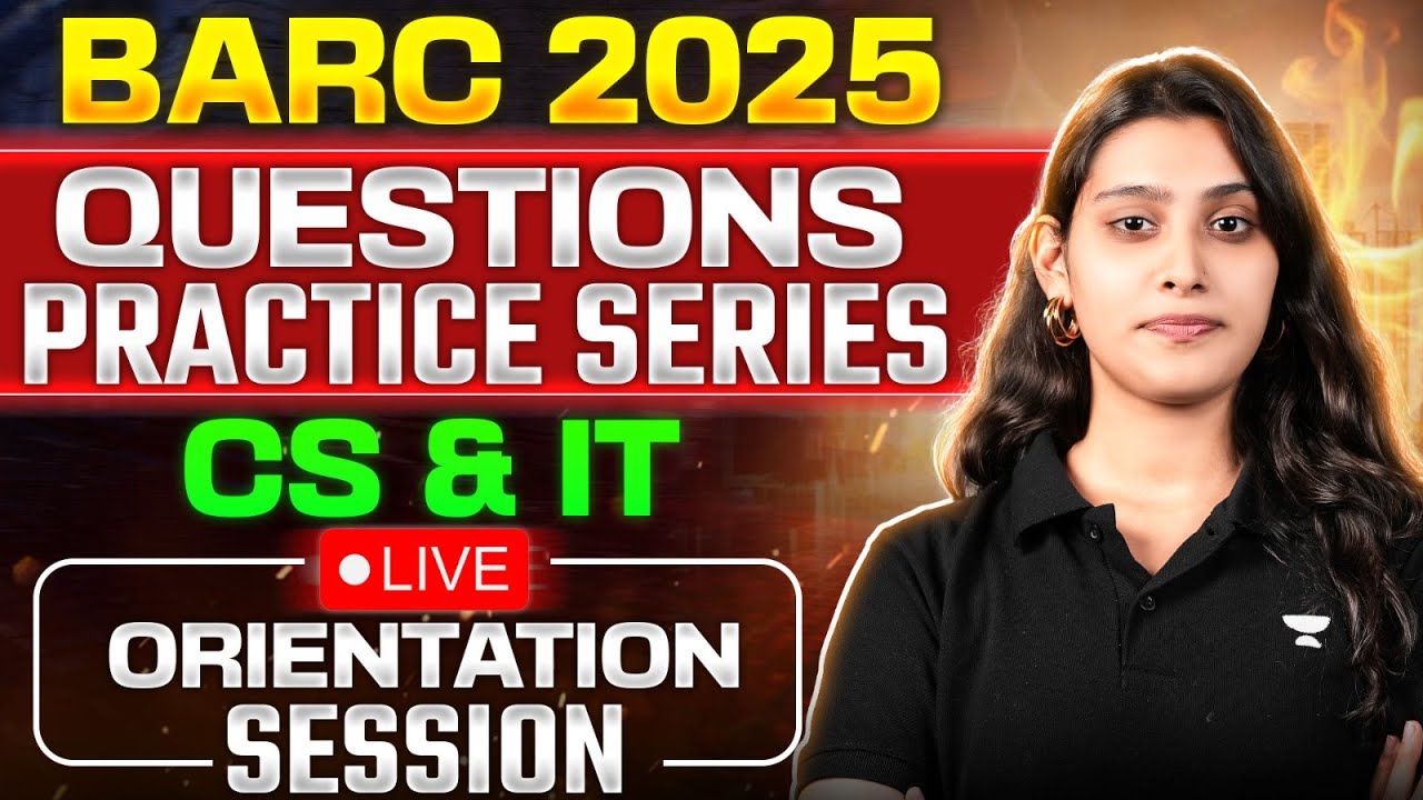 🔥BARC Exam Question 🔥 | Orientation Session Master Plan from Preparation to Selection - YouTube