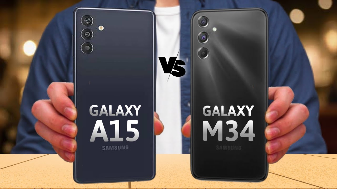Samsung Galaxy A15 5G vs Samsung Galaxy M34 5G - YouTube