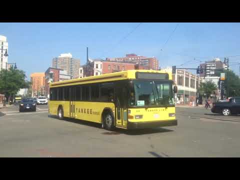 MBTA Construction + Shuttle bus action on the E Line! (ft Routes 39 ...