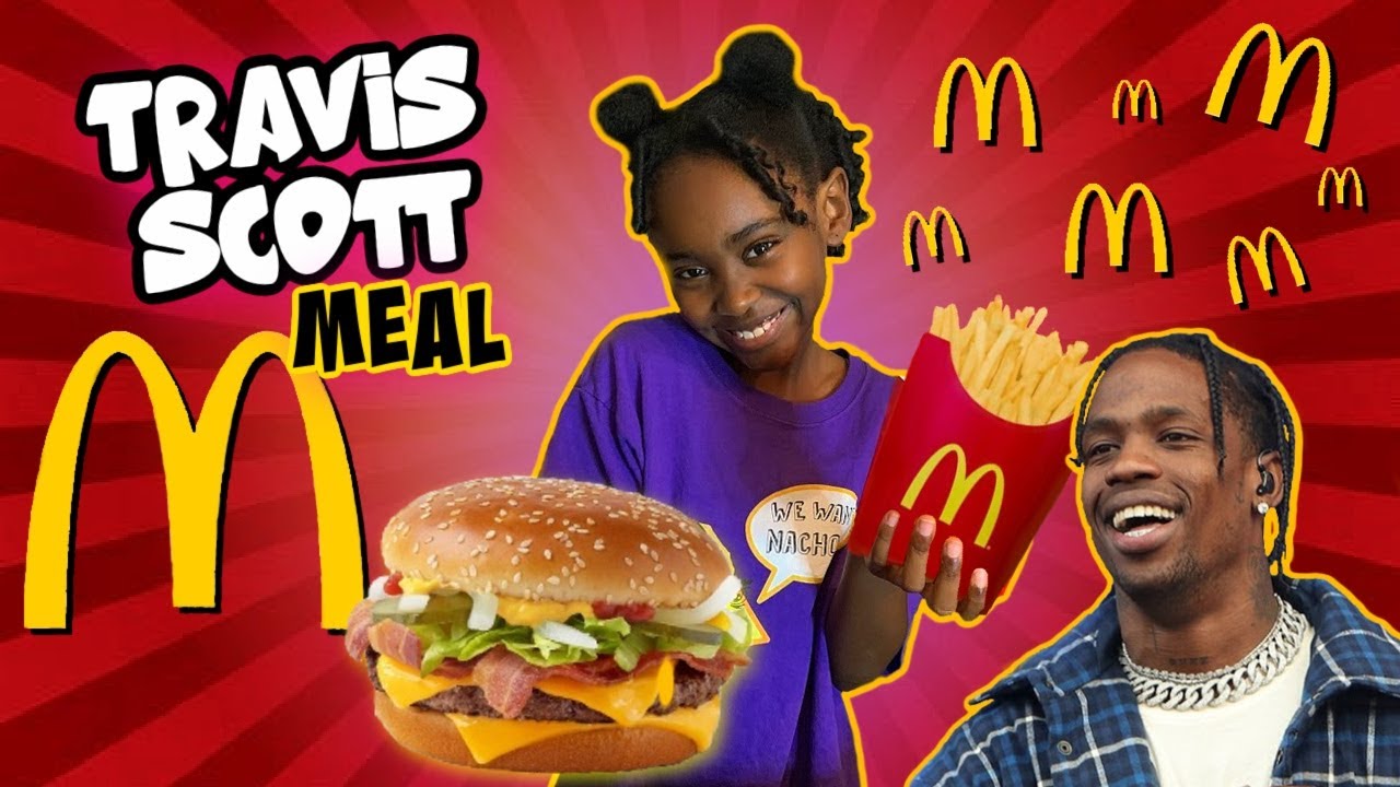 TRYING THE NEW TRAVIS SCOTT BURGER FROM MCDONALD'S - YouTube