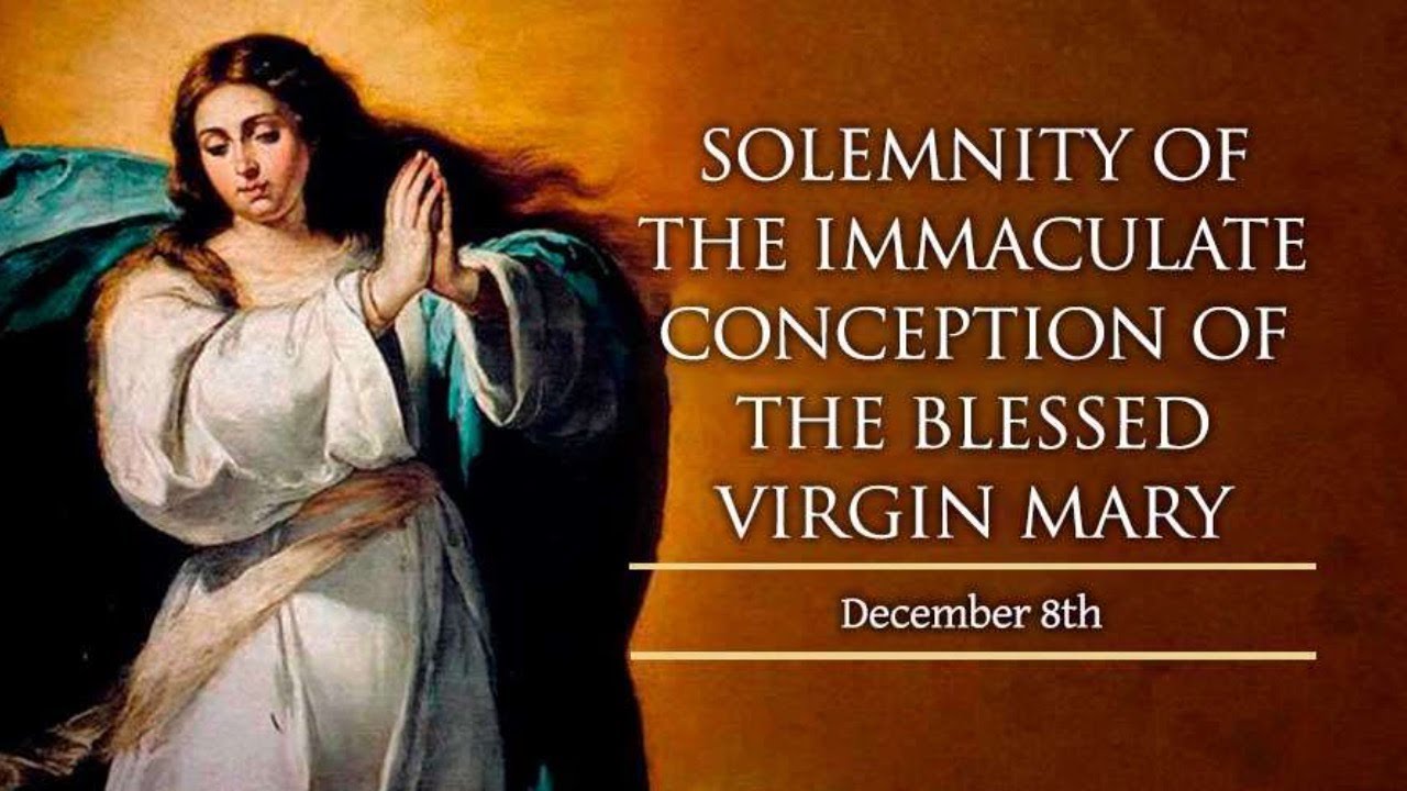 Holy Day Mass 8th Dec 2020 - YouTube