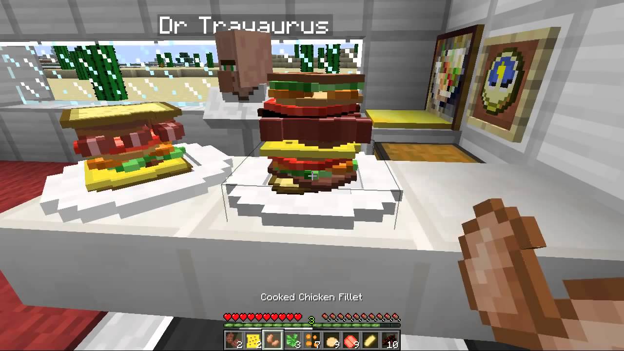 Minecraft | SANDWICH MOD! (The Tallest Sandwich in the World!) | Mod ...