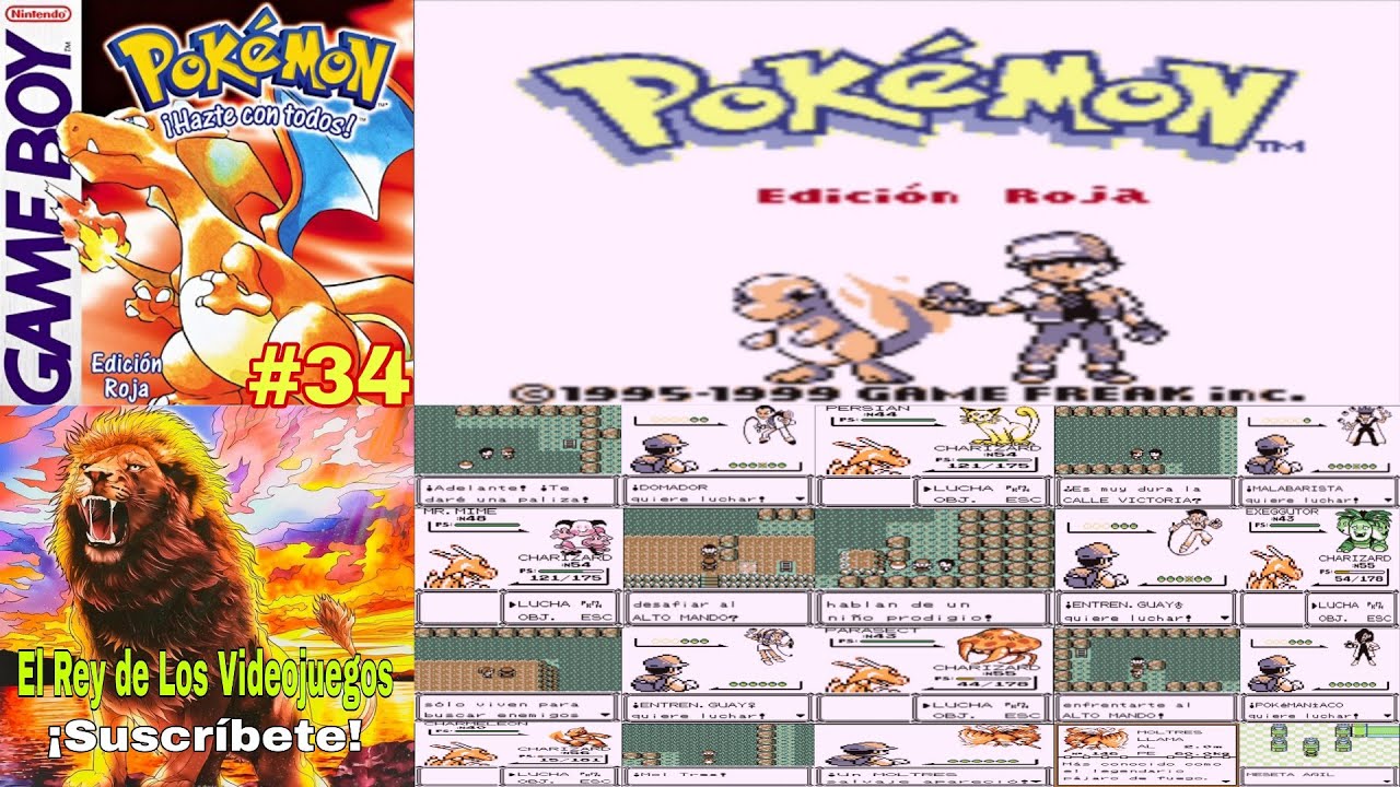 Pokémon Edición (Roja) ¡Hazte con todos! #34 ¡Moltres en la calle ...