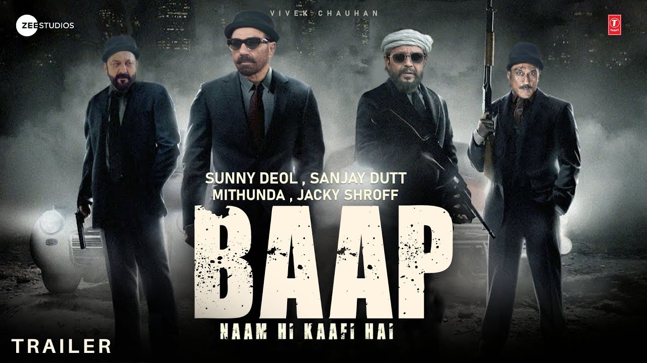 Baap Movie Trailer Sunny Deol | Sanjay Dutt | Jacky Shroff | Mithun Da ...