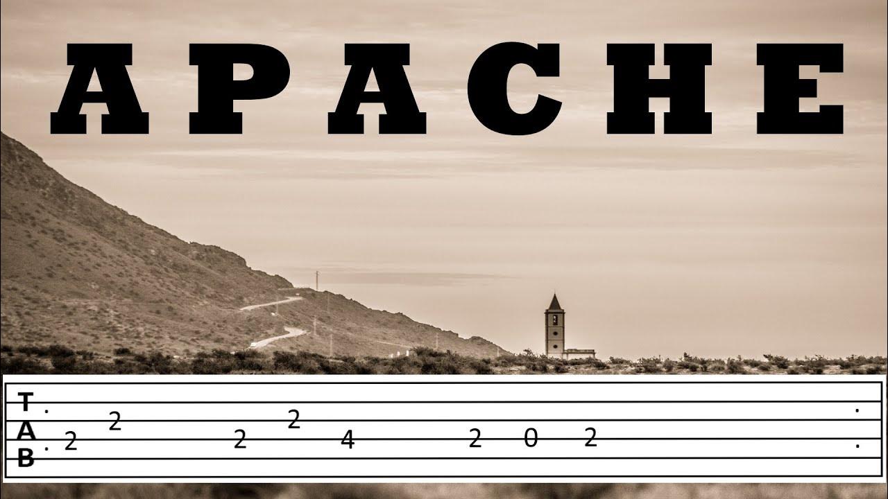 APACHE facil/easy cover (Guitar Tab) - YouTube