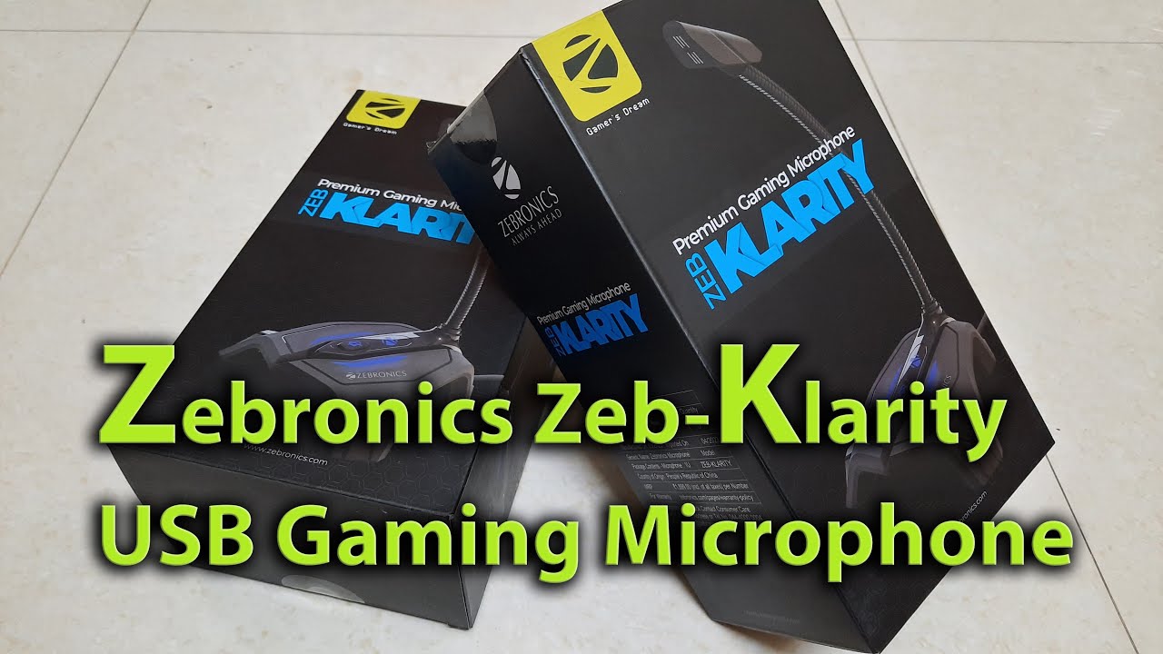 Zebronics Zeb-Klarity USB Mic for Recording / Streaming. #youtuber # ...