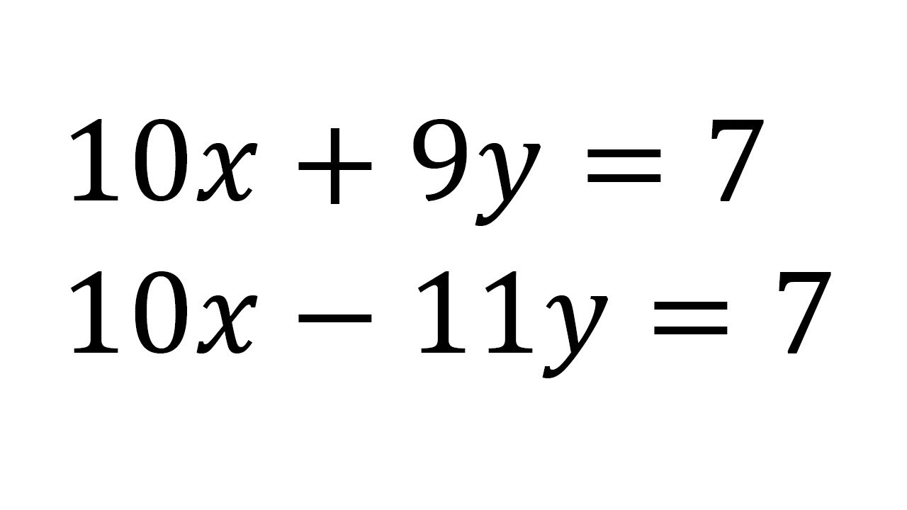 10x 9y 7 10x 11y 7 YouTube 10x 9y 7 10x 11y 7 YouTube