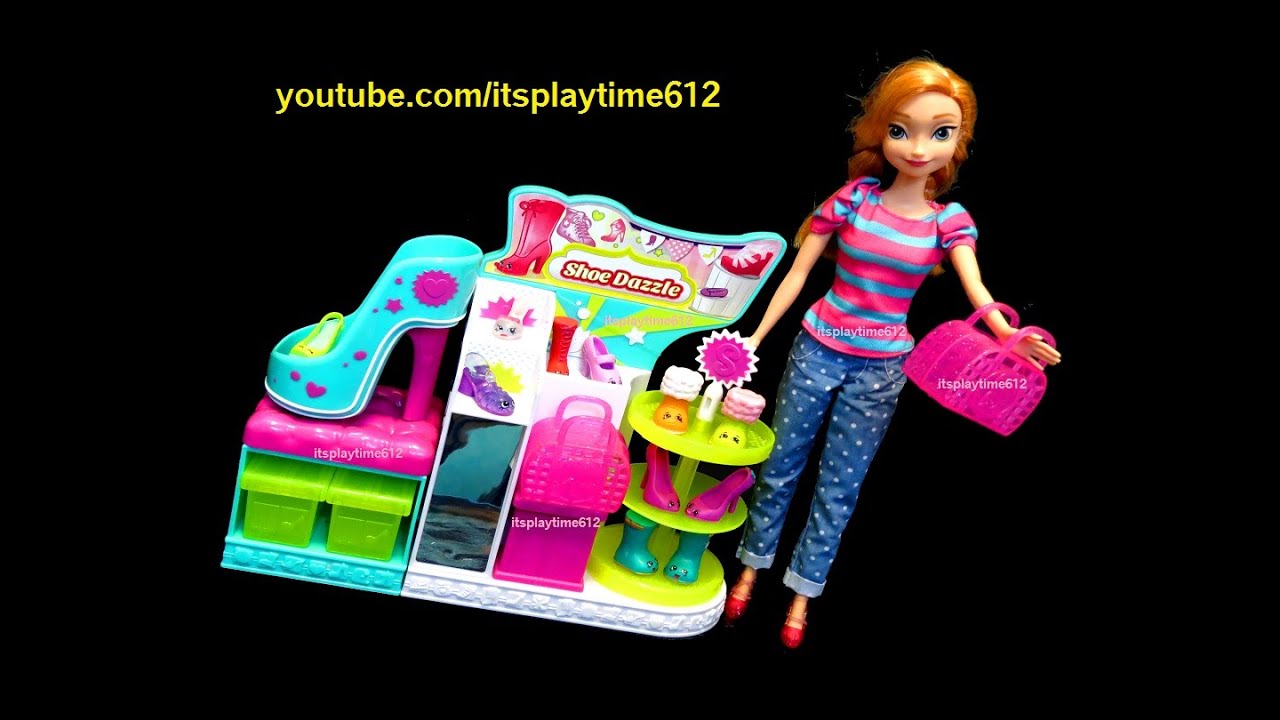 Shopkins Shoe Dazzle Fashion Spree Playset - Video 303 - YouTube