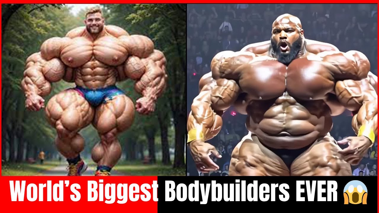 10 Biggest Bodybuilders in the World | You Won’t Believe 😱 - YouTube
