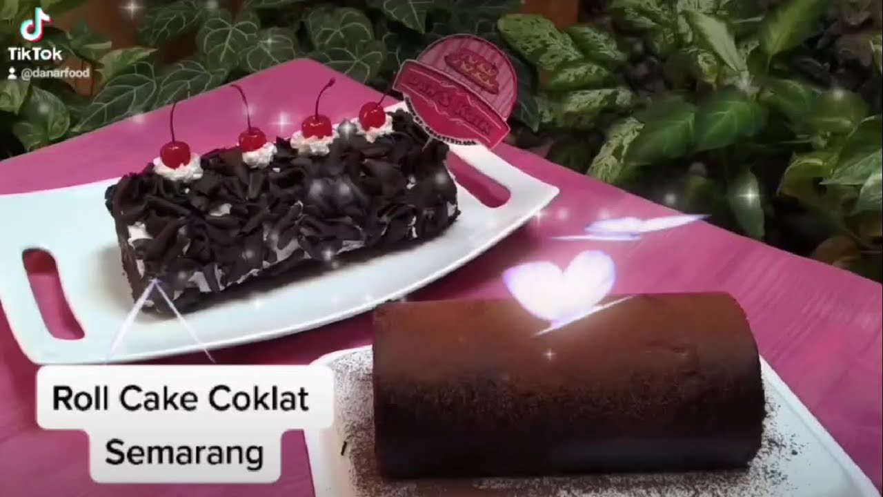 Roll Cake Coklat Semarang Super Lembut Ekonomis Lapisan Coklatnya ...