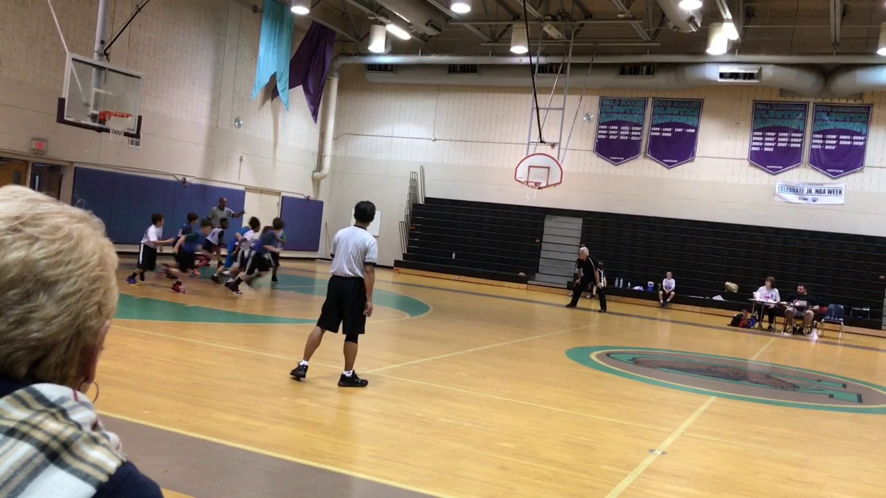 CJ's 1st basketball game | FBVA 2017 - YouTube