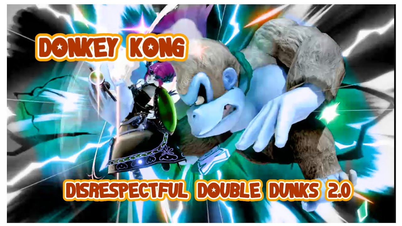 Donkey Kong Triple Dunks - A Super Smash Bros. Ultimate Spike Montage ...