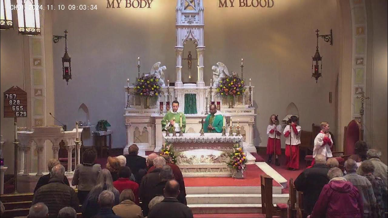 Holy Mass - Thirty-Second Sunday in Ordinary Time, November 10, 2024,8am - YouTube
