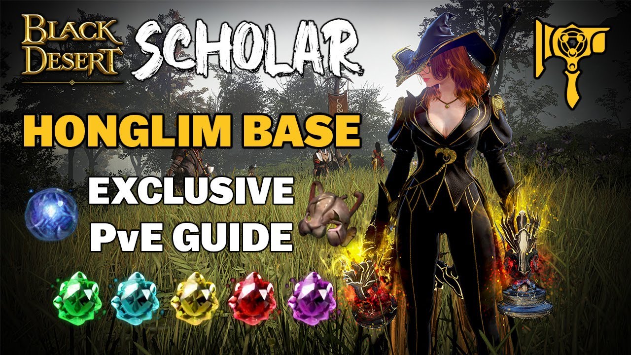 BDO | Scholar PvE Guide: Exclusive Combos & Addons for Honglim Base - YouTube