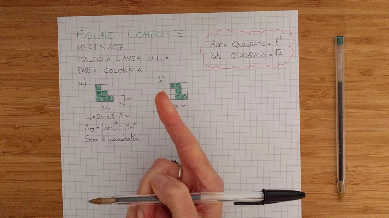 Figure composte: dal perimetro all'area - YouTube