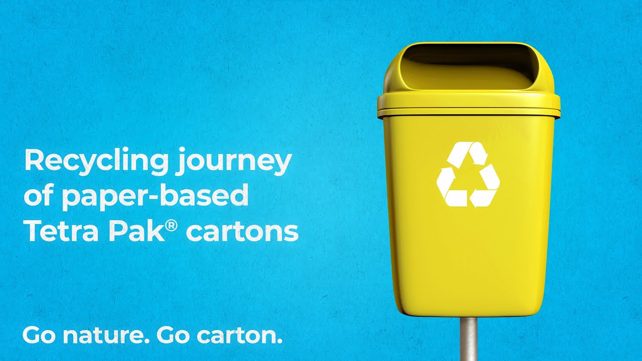 Recycling Journey Of Paper based Tetra Pak Cartons YouTube Recycling Journey Of Paper based Tetra Pak Cartons YouTube