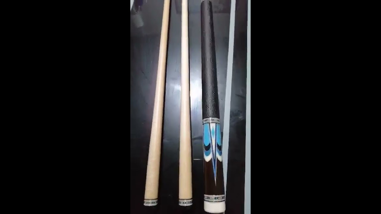 JD Custom Cues - 2020 Ebony, Ivorine & Turquoise Butterfly for Alex ...