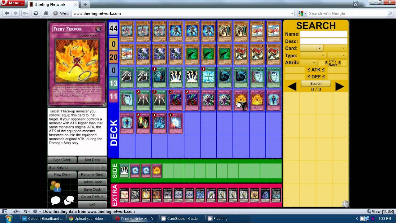 Yuma Tsukumo Deck in Dueling Network - YouTube