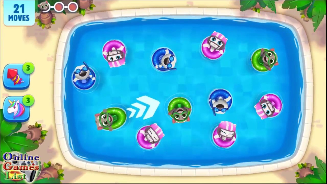 Talking Tom Pool Level 21-32 Gameplay Compilation - YouTube