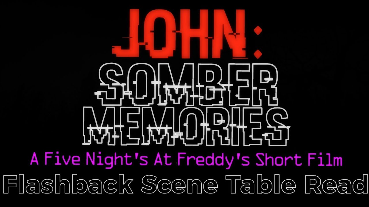 Table reading for a John Somber Memories Flashback Scene - YouTube