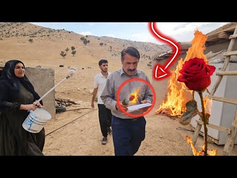 Consent or separation? Mahin's final decision to burn the rose shocked Javad and Baqer!
