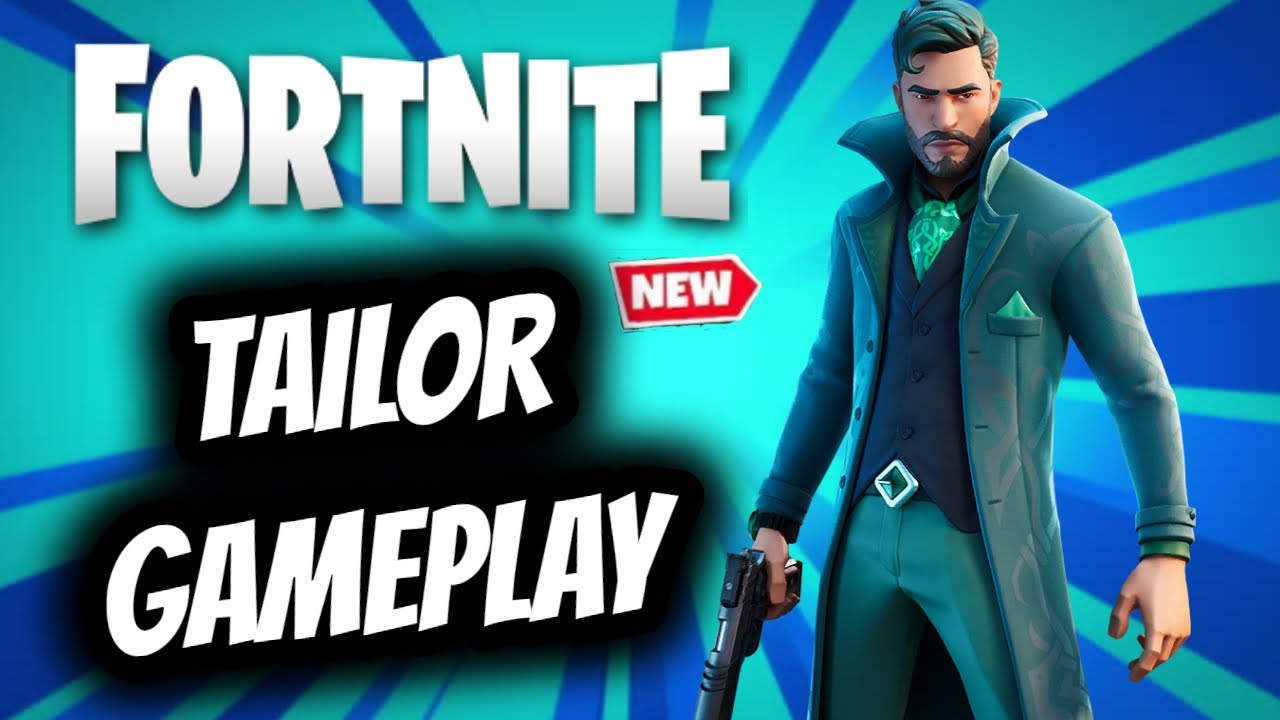 TAILOR Skin Gameplay In Fortnite - YouTube