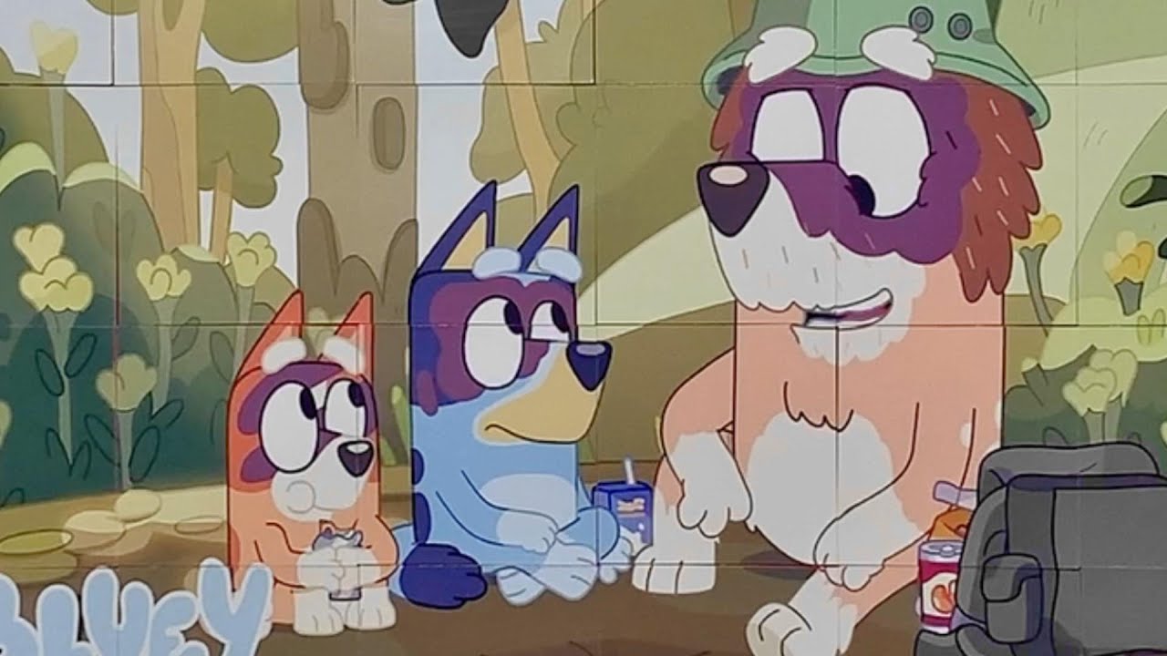 Visiting New Places with Bluey | Bluey | Puzzle for kids and for fun ...