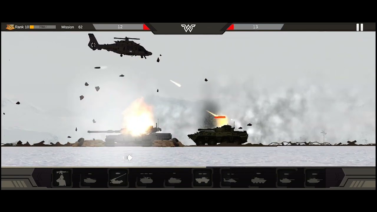 Found a new game, Warzone Comander - YouTube