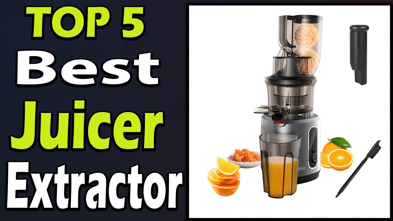 TOP 5 Best Juicer Extractor Review 2024 - YouTube