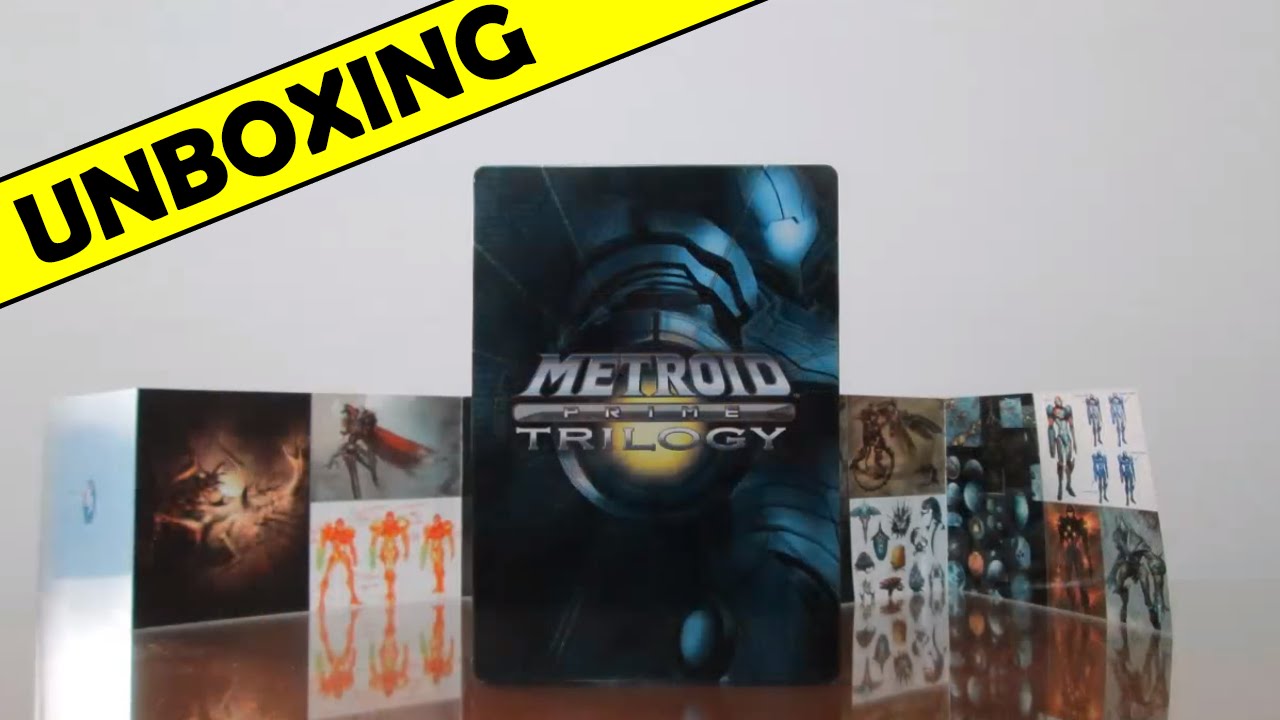 Metroid Prime Trilogy Unboxing en Español - YouTube