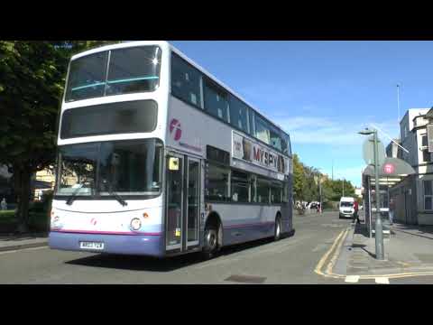 WESTON SUPER MARE BUSES SOCIAL DISTANCING AND MASKS FOR PASSENGERS JULY ...