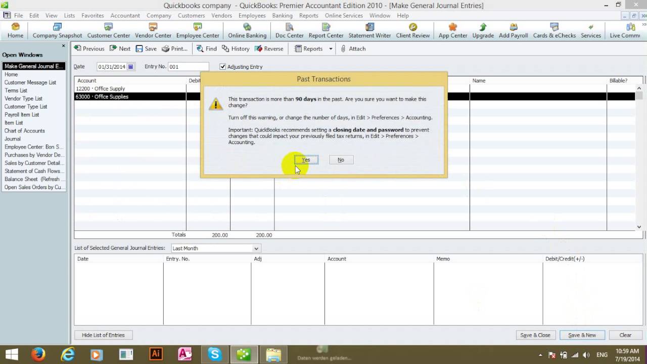 Learn quickbooks How To Make General Journal YouTube learn-quickbooks-how-to-make-general-journal-youtube