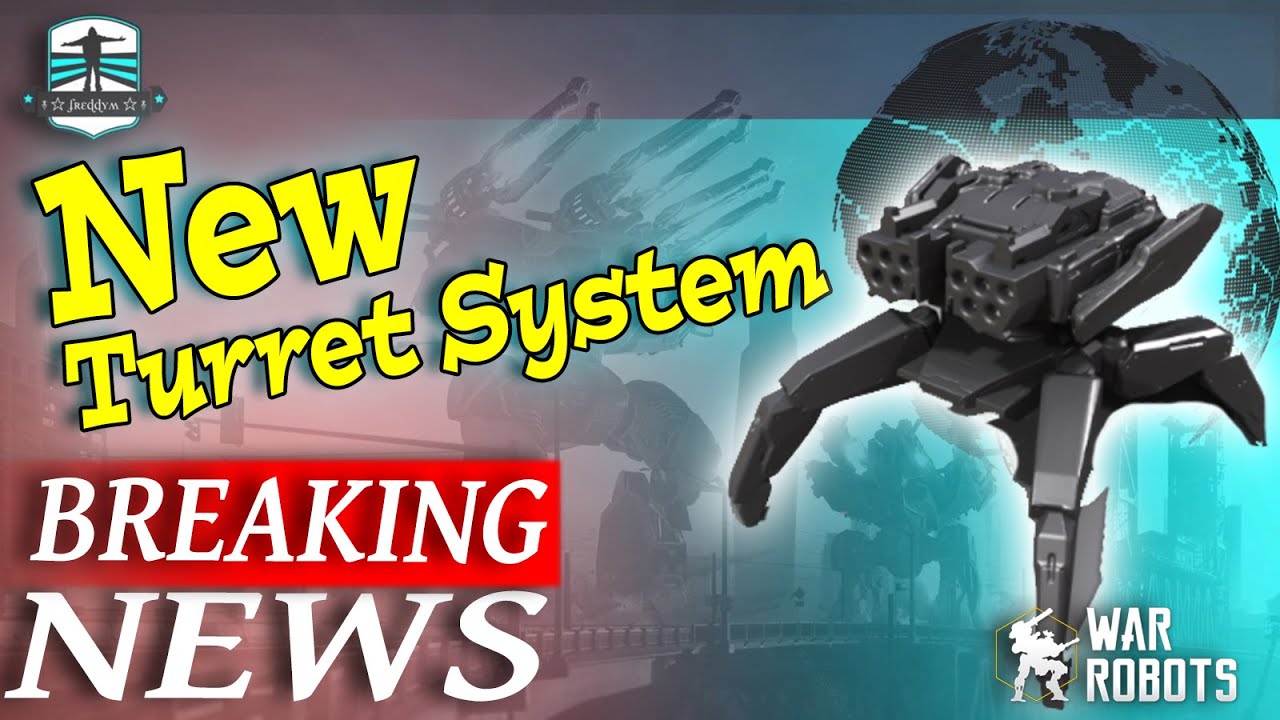 LEAKS AND NEWS - New Turret System - Update 8.4 War Robots - YouTube
