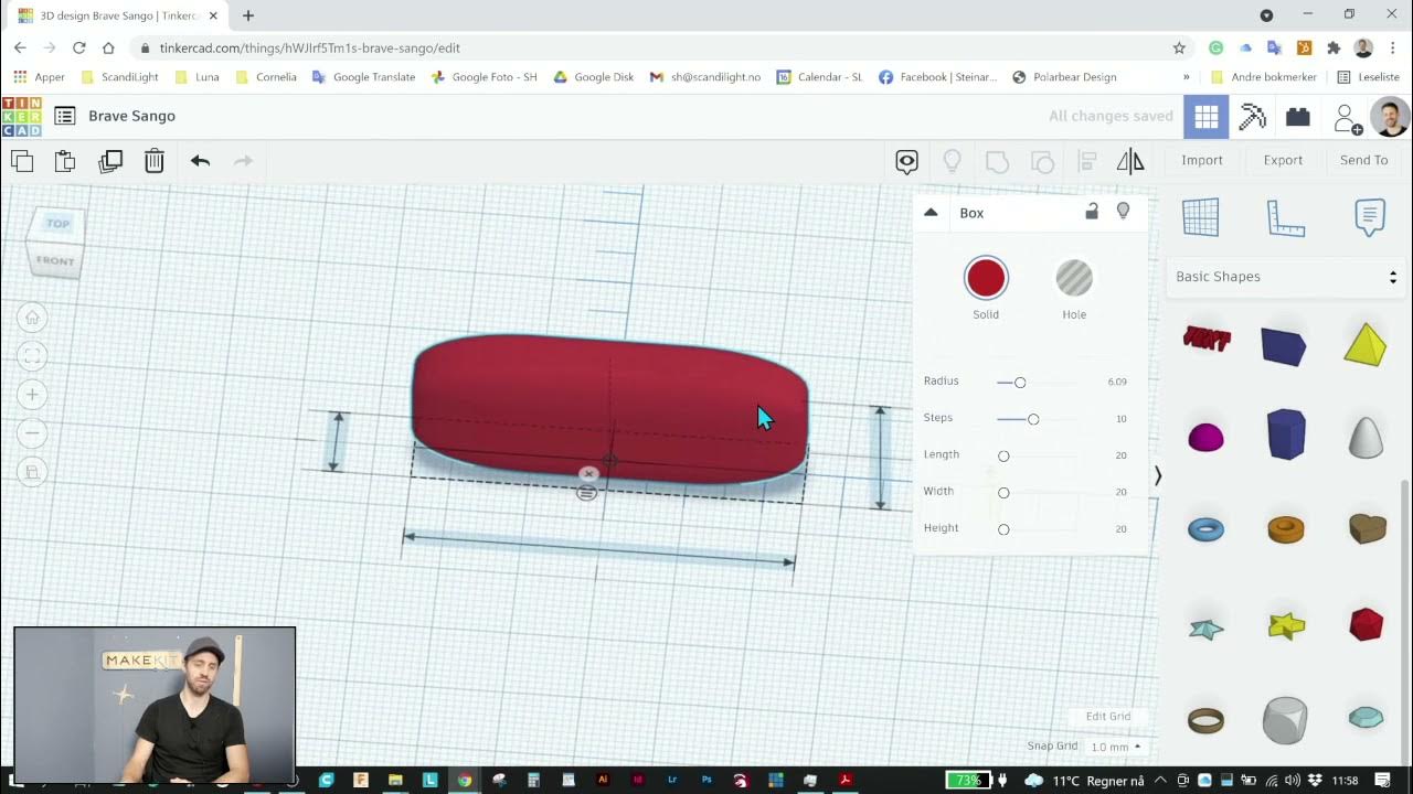TinkerCAD Get started (Introduction) - YouTube