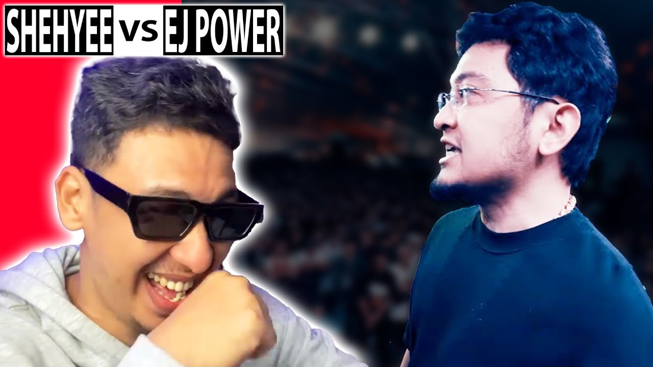 𝐙𝐚𝐤𝐢 𝐑𝐞𝐚𝐜𝐭𝐬 - EJ POWER VS SHEHYEE | Shehyee dapat panalo? - YouTube