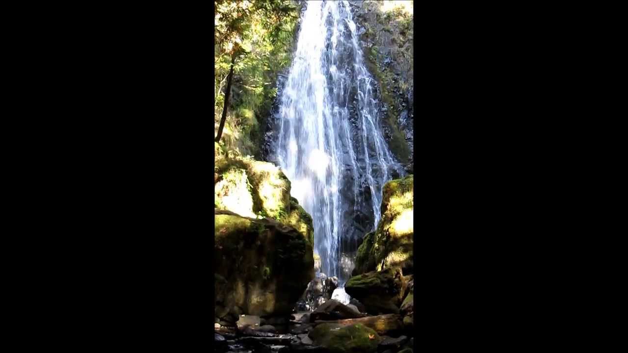 Susan Creek Falls along the North Umpqua River in Oregon - YouTube