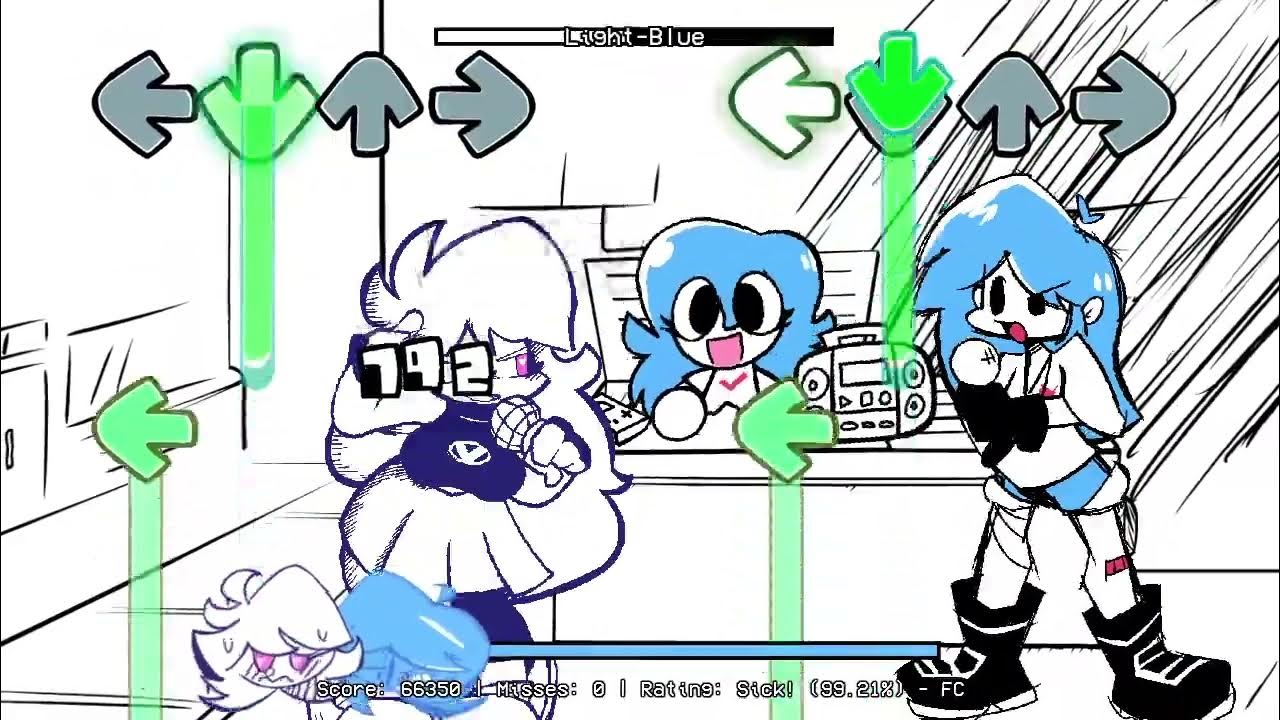 FNF Sky Remanifested - Light Blue (No Misses) - YouTube