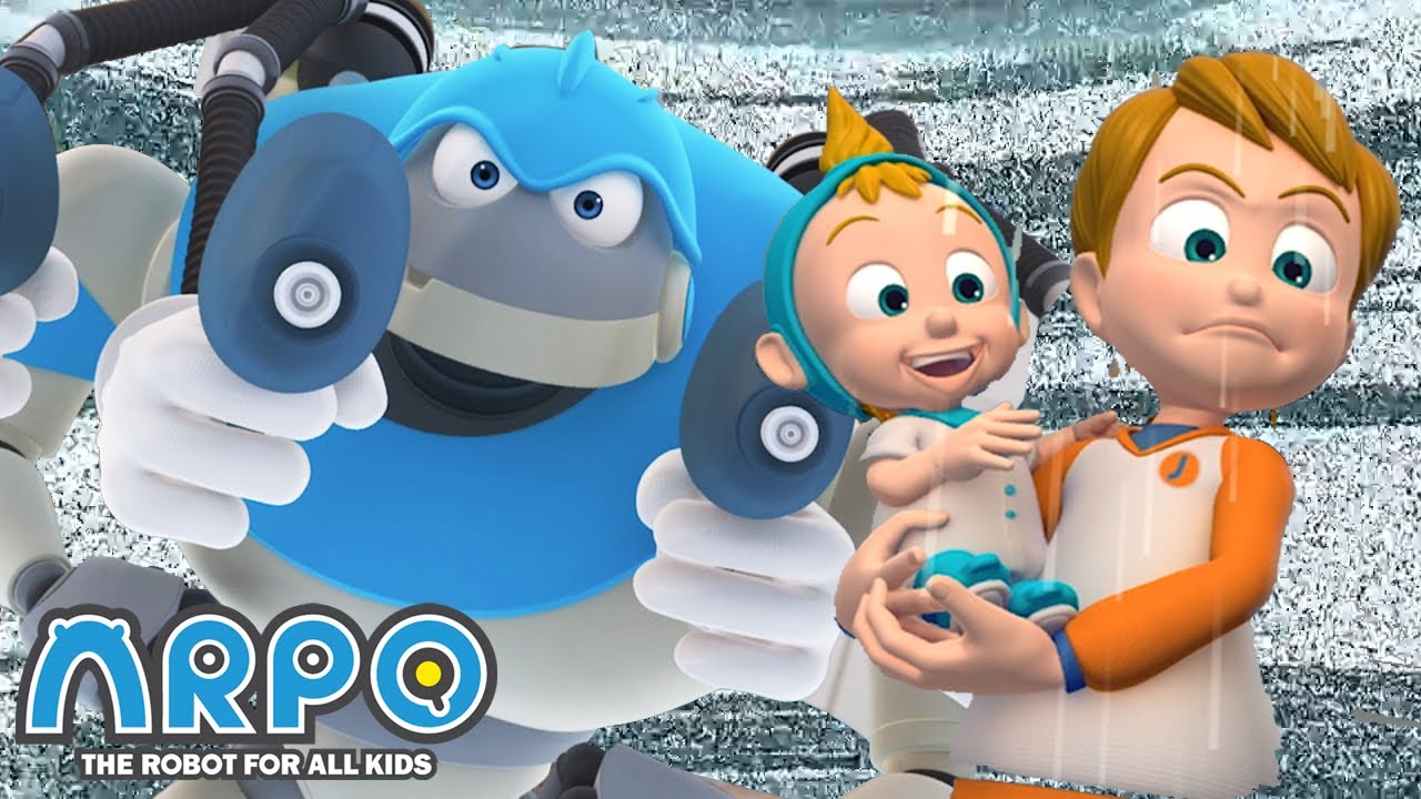 Arpo the Robot | Arpo is BROKEN! | Best Moments | Funny Cartoons for ...