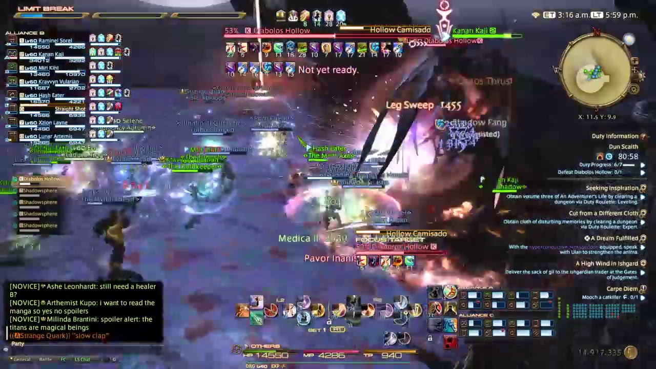 Final Fantasy XIV - HW 24 man raids - YouTube