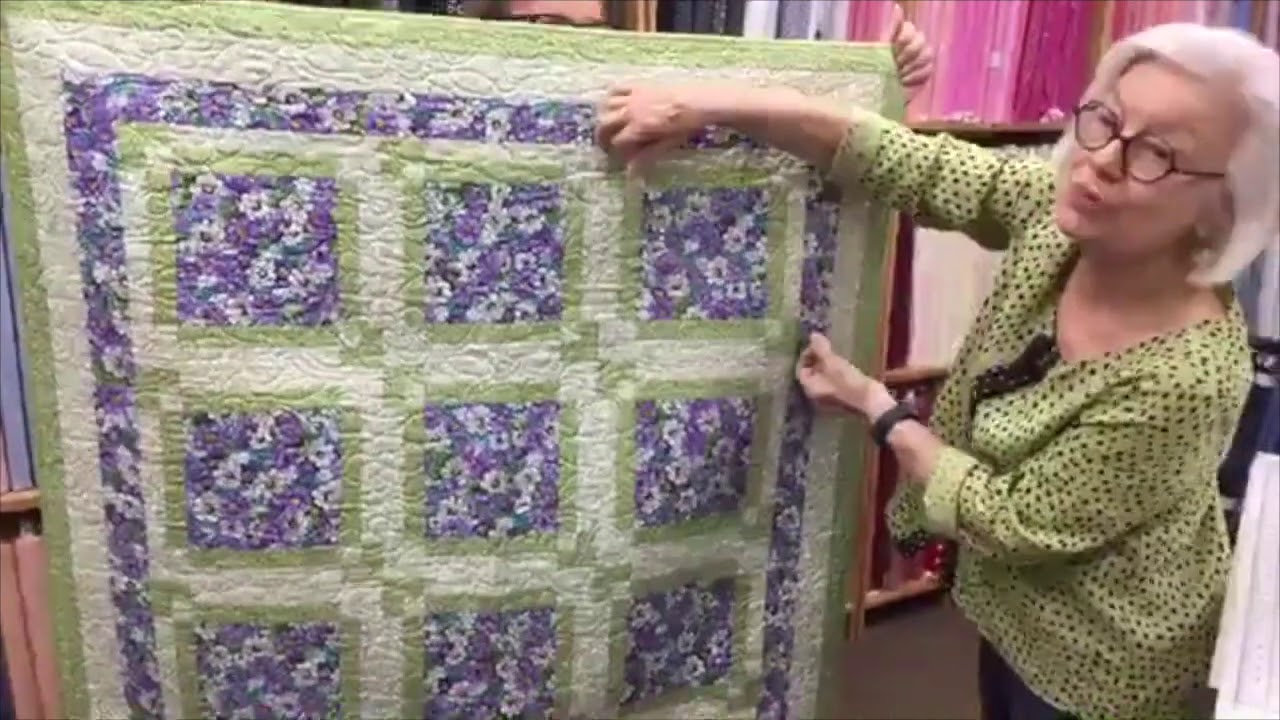 Pretty Darn Quick 3-Yard Quilts - Book Review - YouTube