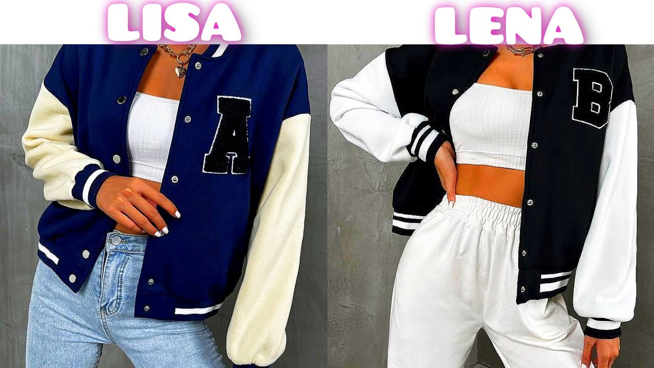 LISA OR LENA 💛 Fashion Styles & Outfits Choices 💙Trending Stylish ...