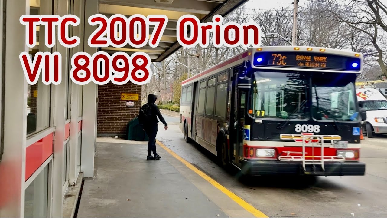 🇨🇦New! Toronto TTC 73C Royal York Ride To The Westway #8098 2/15/2023 ...