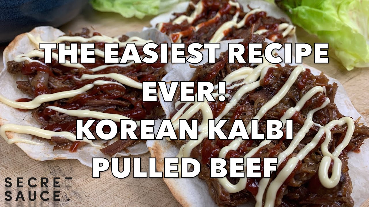 The Easiest to Make and Most Delicious Korean Kalbi Pulled Beef Ever ...