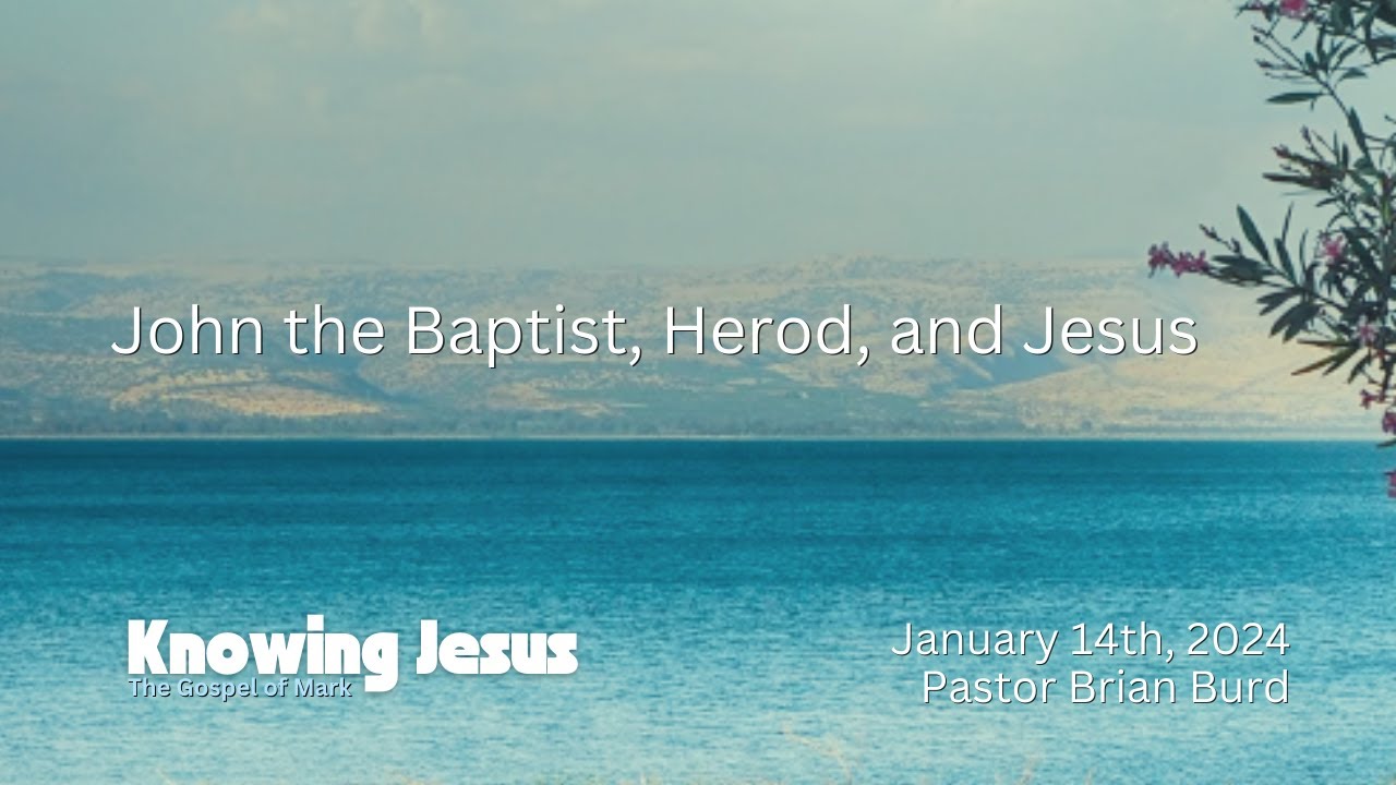 John the Baptist, Herod, and Jesus - YouTube