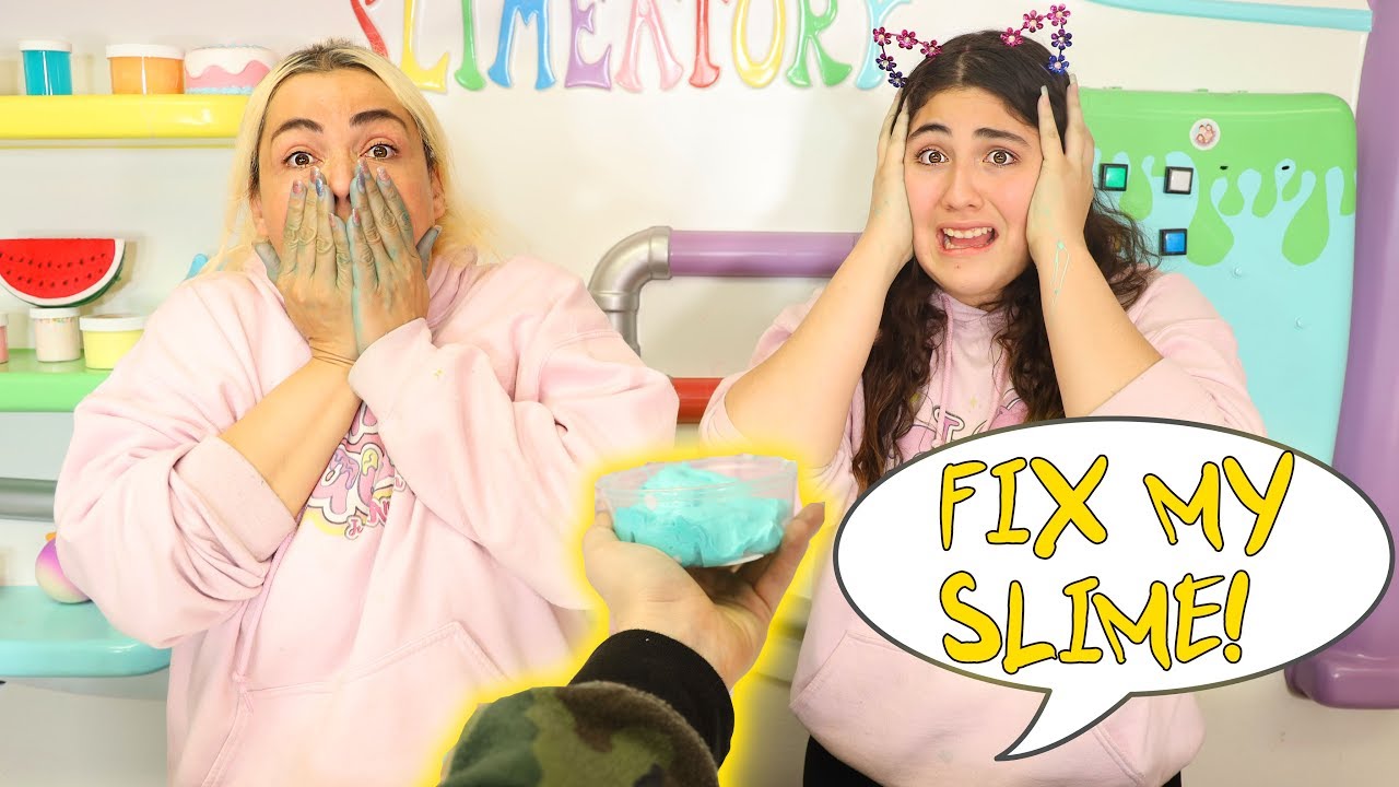 FIX THIS FANS SLIME CHALLENGE! Slimeatory #599.8 - YouTube