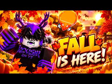 FALL IS HERE IN BUBBLEGUM SIMULATOR INFINITY!