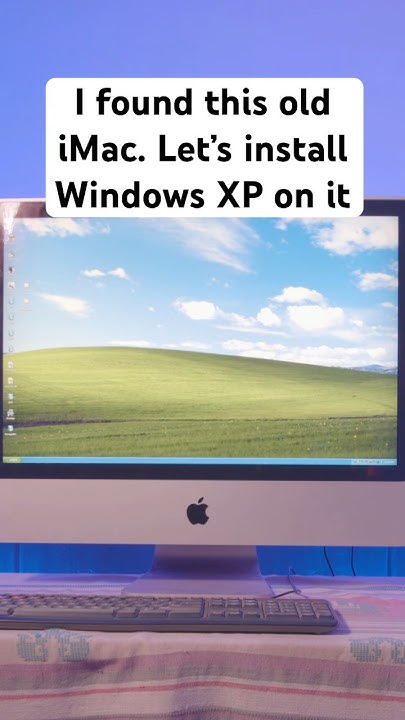 I found this old iMac. Let’s install WINDOWS XP on it!!! - YouTube