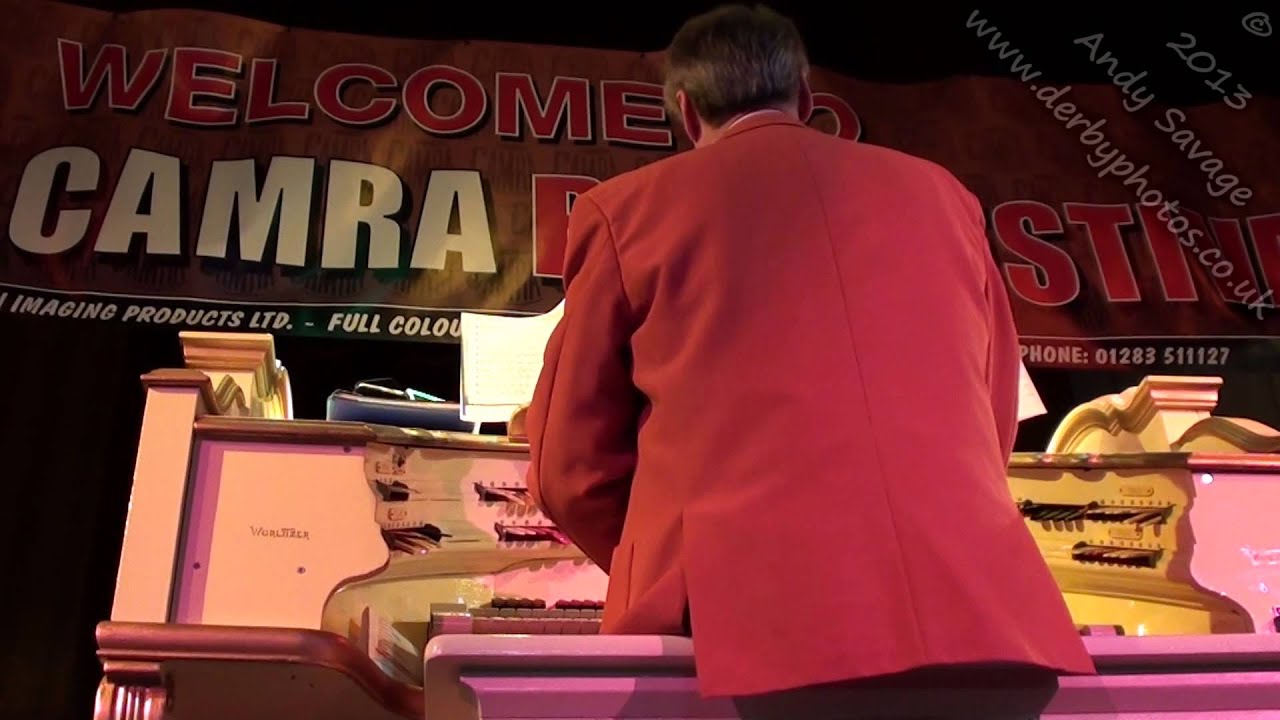 Martin Atterbury at the Wurlitzer "There always be an England" Burton ...