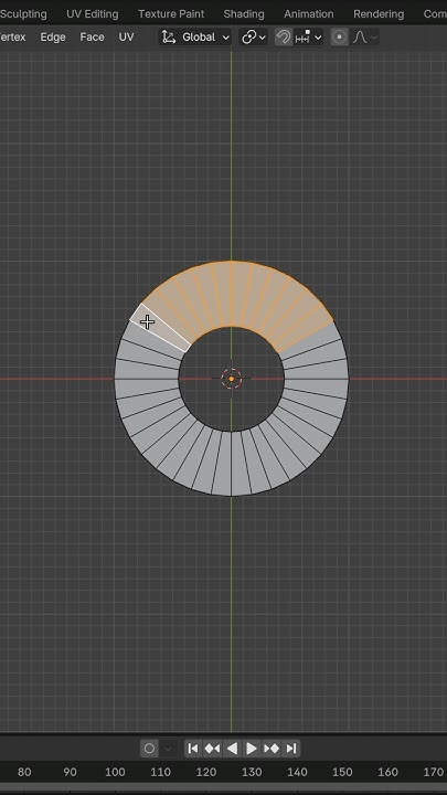 Blender tutorial - Object revealing animation 1 of 3 #blender #blendertutorials #3danimation ...
